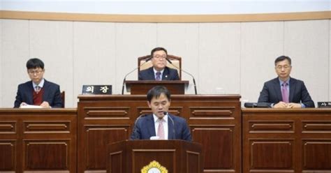 구례군의회 정정섭 부의장 아이쿱 정상화로 화합·상생 구례 만들어야