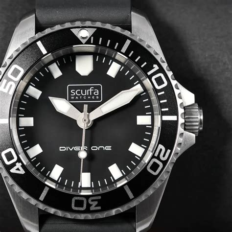 Diver One D1 500 Nd Black Scurfa Watches
