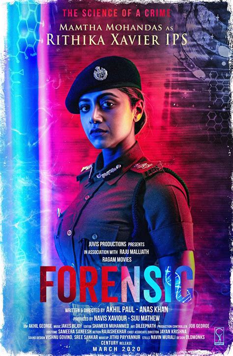 Mamta Mohandas As Rithika Xavier Ips In Forensic
