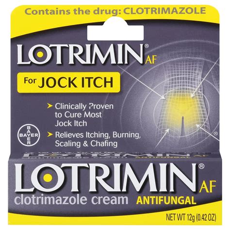 Lotrimin Af Anti Fungal Jock Itch Cream Shop Skin And Scalp Treatments