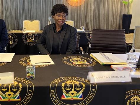 Tribunal Into Judge Makhubeles Conduct Adjourned Until May Groundup