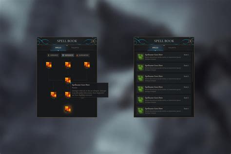 Rpg And Mmo Game User Interface
