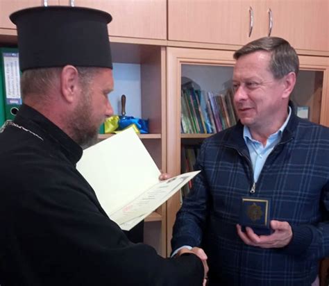 Керівнику військової адміністрації Краматорська вручили церковний Орден Kramatorsk Info