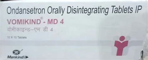 Ondansetron Orally Disintegrating Tablets Ip Packaging Type Box At Rs 39 70 Stripe In Varanasi