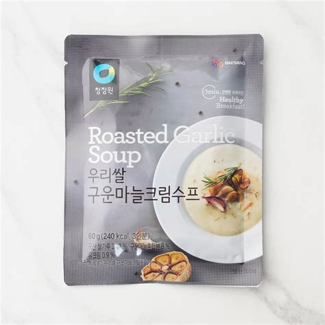 대상 청정원 우리쌀 구운마늘크림수프 60g 배민스토어