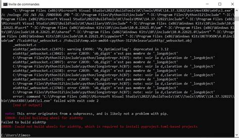 Impossible Dinstaller Discordpy Pour Un Bot Forum Python