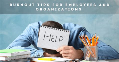 Identify Employee Burnout Signs