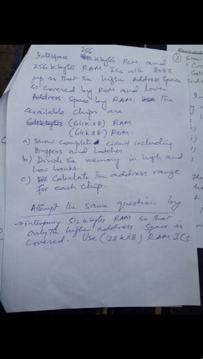 Interface 256 K Bytes Rom And 256 K Bytes Ram Ics