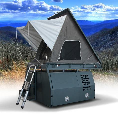 New Style Kinlife Expedition Pop Up Truck Camper Equipped With Double
