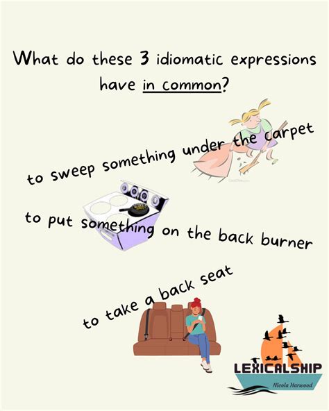 What Do These 3 Idiomatic Expressions Have In Common 🤔 These Have All Come Up In Our