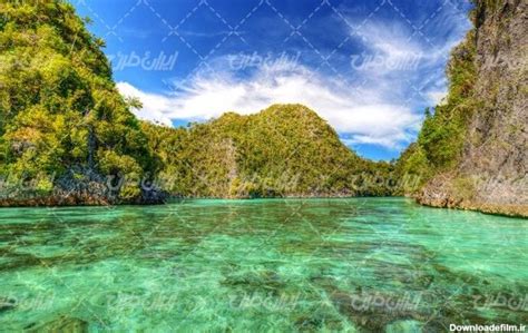 عکس منظره زیبای دریاچه