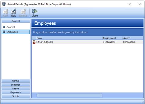 Check Employee Leave Accrual Rate Agrimaster