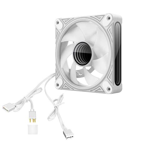Argb Dragon Mirror Computer Chassis Cooling Fan 12cm Magical Color Mute Pwm Temperature Control