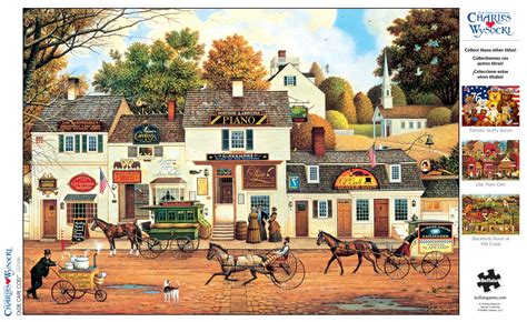 Buy Buffalo Games Piece Charles Wysocki Olde Cape Cod Interlocking Jigsaw Puzzle Online At