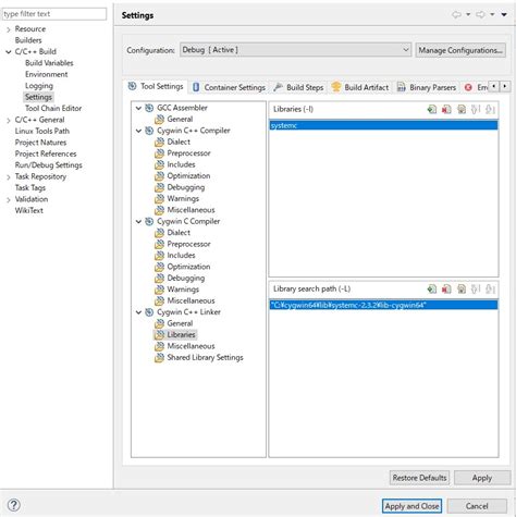 Flip Frog Fly Windowsでeclipse Cdt をsystemcで使用する