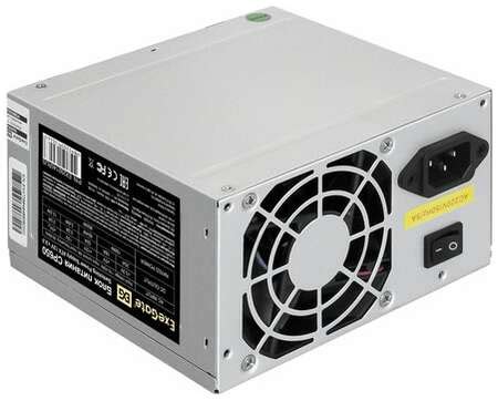 Блок питания 650W ExeGate CP650 (ATX, 8cm fan, 24pin, (4+4)pin, PCI-E ...