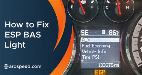 How To Fix ESP BAS Light Ultimate Guide For Troubleshooting