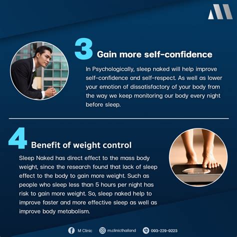 Benefits Of Sleep Naked M Clinic Thailand