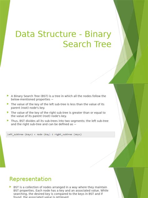 binary search tree pdf