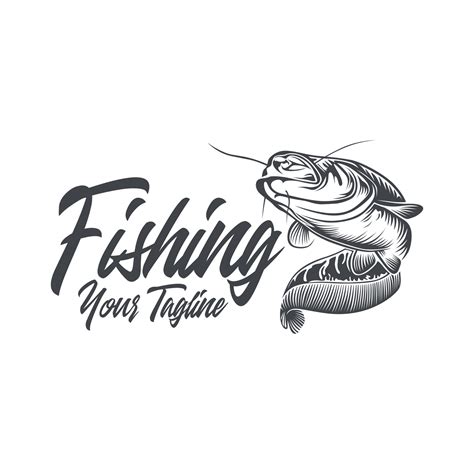 Vector Logo Catfish 24660205 Vector Art At Vecteezy