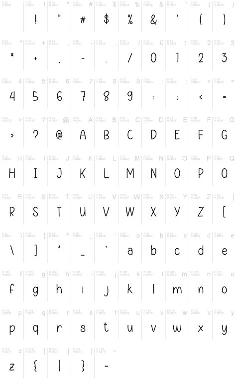 Simple Handmade Font