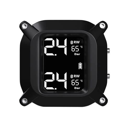 Waterproof Motorcycle Real Time Tire Pressure Moni Grandado