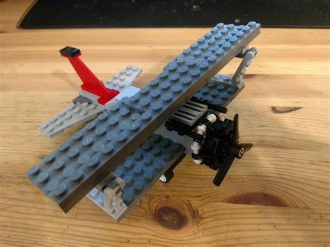 Lego Moc Biplane By Fierogt87 Rebrickable Build With Lego