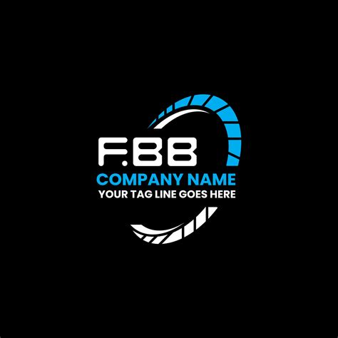 Fbb Letter Logo Creative Design With Vector Graphic Fbb Simple And