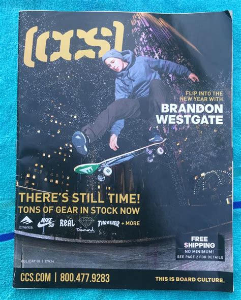 Ccs Skateboarding Magazine Cover