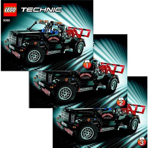 Lego Pick Up Tow Truck Set 9395 Instructions Brick Owl Lego Marketplace