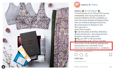 The Complete Guide To Instagram Giveaway Rules With Examples Brand