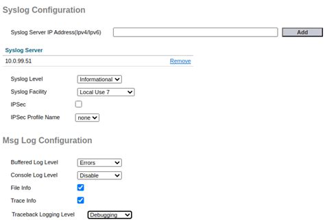 Solved Wlc Doesnt Send Logs To Syslog Server Cisco Community