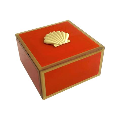 Shell Jewellery Box Glass Christmas Presence