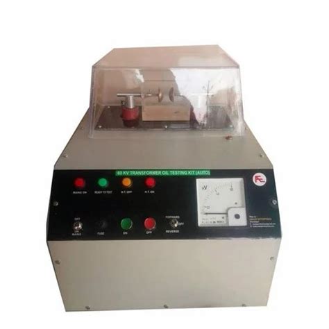 Mild Steel 60 Kv Transformer Oil Testing Kit For Industrial At Rs