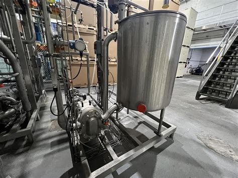 Used Pasteurizer Htst Tube In Tube Cip Vacuum Separator 5674433