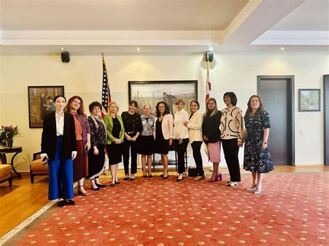 Natia Janelidze Phd On Linkedin Business Lunch With Ambassador Degnan