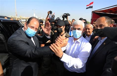 صوت بيروت إنترناشونال الوفد الامني المصري يغادر قطاع غزة بعد لقائه