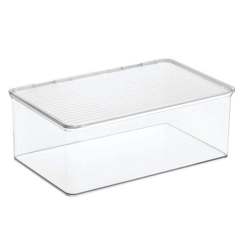 IDESIGN Austin Waste Can In Silver 39810 The Home Depot