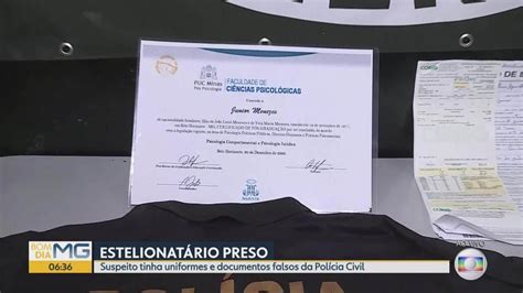 Suspeito De Se Passar Por Policial Civil é Preso Em Belo Horizonte