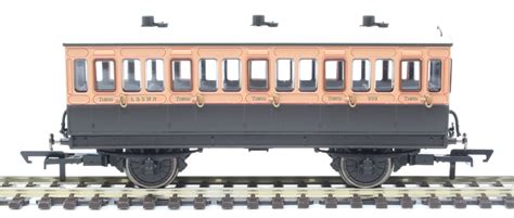 Hornby R40062 4 Wheel 3rd 302 In Lswr Brown And Umber Hornby R40062 4 Wheel 3rd 302 In Lswr Brown And Umber