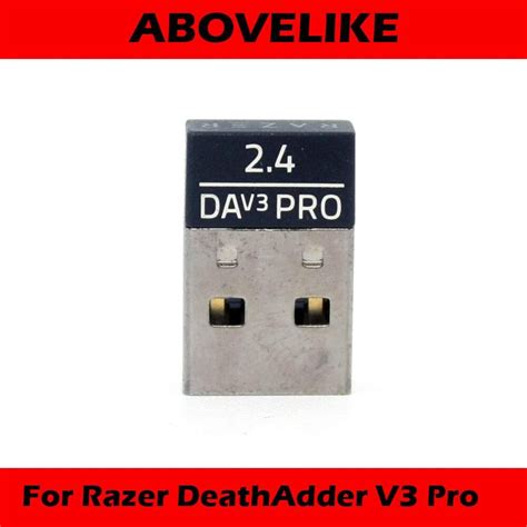 Wireless Mouse Usb Dongle Transceiver Adapter Reciver Dgrfg7 Bk For Razer Deathadder V3 Pro
