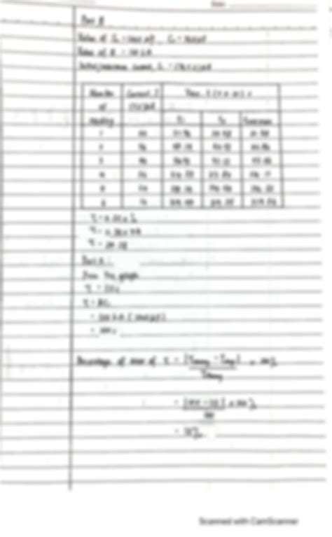 SOLUTION Lab Report Experiment I Sp025 Studypool