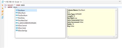 Hana Field Autocompletion Does Not Work Issue 12185 Dbeaver