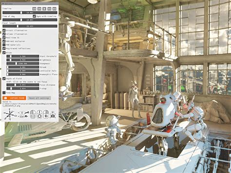 3DMark Speed Way Benchmark Raytracing Reflexionen Und Beleuchtung