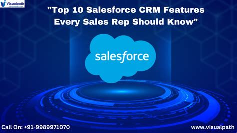 Top 10 Salesforce Crm Features Every Sales Rep Should Know Best Software Training Institute In