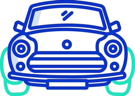 자동차 윤 색상 터 일러스트레이션 프리미엄 벡터