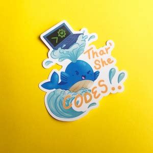 Docker Stickers Cute Computer Science Programming Laptop Stickers