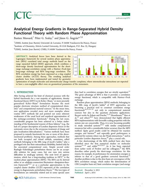 pdf analytical energy gradients in range separated hybrid density