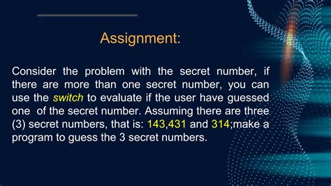 switch case statement in c programming language ppt