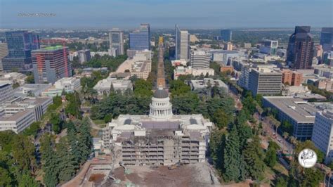 Sacramento Snapshot Part Of Capitol Demolished During Controversial